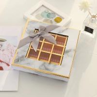 China Custom Valentine's Day Chocolate Box With Window Eco Friendly Paperboard Food Packaging Box for sale