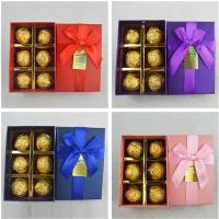 China Custom Food Packaging Box for Chocolate Candy Gift Boxes Paperboard Drawer Folder Design for sale