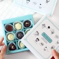 China Cake Candy Chocolate Coffee Cardboard Packaging Gift Boxes Manufacturer Eco Friendly Food Packaging Folders Box for sale