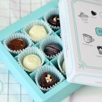 China Cake Candy Chocolate Coffee Cardboard Packaging Gift Boxes Manufacturer Eco Friendly Food Packaging Folders Box for sale