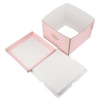 China Custom Food Packaging Box Paperboard CMYK/Pantone Printing 4 6 8 12 Inch Birthday Party Cake Boxes Manufacturers for sale