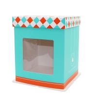 China CMYK/Pantone Printing Food Packaging Box Cake Tasting Box with Custom Order and Sample Cost Refunded for sale
