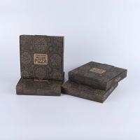 China Custom Eco Friendly Disposable Food Packaging Boxes Hamburg Pizza Box Manufacturers CMYK/Pantone Printed for sale