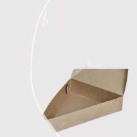 China Eco Friendly Paperboard Food Folders Triangle Pizza Box CMYK/Pantone Printed Box for sale