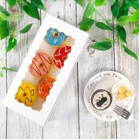 China Custom Food Cake Cookie Pastry Box Window Bakery Boxes with Logo Wholesale for sale