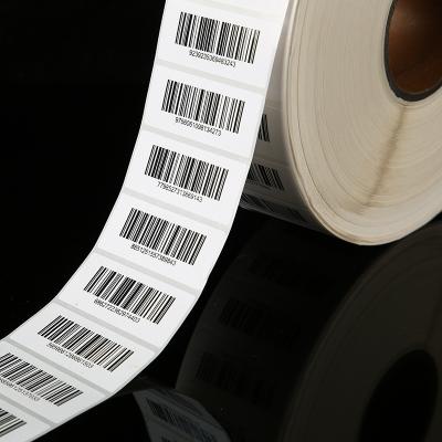 China High Quality Factory Custom Barcode Roll Adhesive Sticker Label for sale