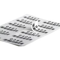 China High Quality Factory Custom Barcode Roll Adhesive Sticker Label for sale