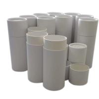 China Customizable Logo Design Economical Blank Cylindrical Paper Tubes For Body Powder With Shaking Holes Lid for sale