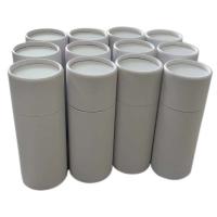 China Customizable Logo Design Economical Blank Cylindrical Paper Tubes For Body Powder With Shaking Holes Lid for sale
