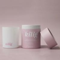 China Customizable Cylindrical Print Candle Paper Tubes with Accept Custom Finishing for sale