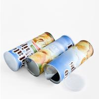 China Eco Friendly Custom Potato Chip Food Paper Tube Packaging With Express Shipment And Customizable Design for sale