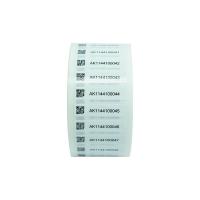 China Custom QR Code PVC Permanent Adhesive Seal Label Stickers With Logo And Shape Customization for sale