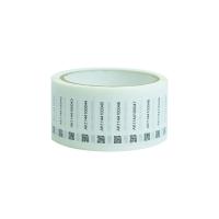 China Custom QR Code PVC Permanent Adhesive Seal Label Stickers With Logo And Shape Customization for sale