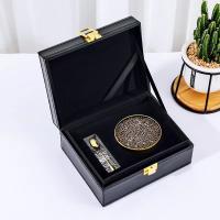 China Customizable Caviar Gift Box Packaging with Offset Printing Single Side Coating OEM ODM for sale