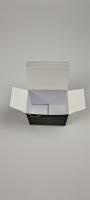 China Custom Eco Friendly Paperboard Food Packaging Box For Cake Candy Chocolate Coffee With Folder Design for sale