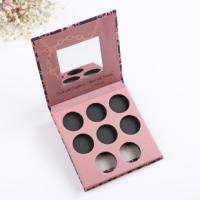 China Custom Luxurious Cosmetic Eye shadow Packaging Box with Satin Lining Options for sale