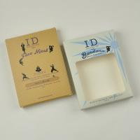 China Factory Customization Facial Mask Grooming Supplies Box with Window Display for sale