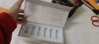China Satin Lined Cosmetic Paperboard Box with Glossy Finish Coated Paper Makeup Packaging for sale