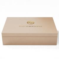 China Customized Luxury PU Leather Flap Gold Hot Stamp Logo Skincare Kit Box Beauty Wrapping Box for sale