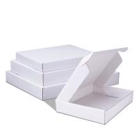 China Customizable White Rigid Electronics Shipping Packaging Box Art Paper With Durability for sale