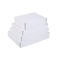 China Customizable White Rigid Electronics Shipping Packaging Box Art Paper With Durability for sale