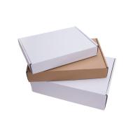 China Customizable White Rigid Electronics Shipping Packaging Box Art Paper With Durability for sale