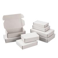 China Customizable White Rigid Electronics Shipping Packaging Box Art Paper With Durability for sale
