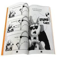 China Greenstuf Book Publishing Custom Hardcover Book Printing with 128gsm Matt Art Paper for sale