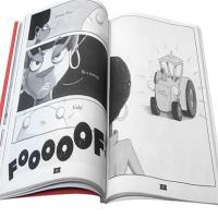 China Greenstuf Book Publishing Custom Hardcover Book Printing with 128gsm Matt Art Paper for sale