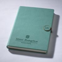 China 128gsm Matt Art Paper Interior Custom Luxury PU Leather Embossing Notebooks for CMYK Offset Printing for sale