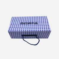 China Cardboard Shoe Storage Boxes Corrugated Shoe Boxes with Rope Handle China Manufacturer Supplier for sale