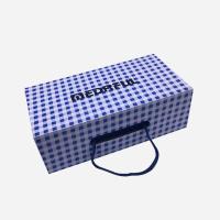 China Cardboard Shoe Storage Boxes Corrugated Shoe Boxes with Rope Handle China Manufacturer Supplier for sale