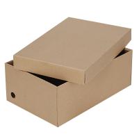 China Wholesale Spot Goods Printing Paperboard Shoe Packaging Box With Glossy/Matt Lamination Heaven and Earth Cover Box for sale