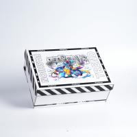 China Wholesale Spot Goods Printing Paperboard Shoe Packaging Box With Glossy/Matt Lamination Heaven and Earth Cover Box for sale