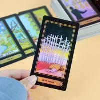 China Customizable Printed 78PCS Tarot Game Card With Card Boxes Offset Printing for sale