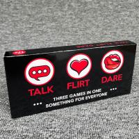 China Custom Talk Flirt Dare Romantic and Adventurous Game Card Printing for Couples In The UK for sale