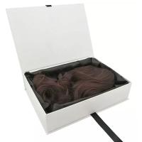China Eco Friendly Cosmetic Packaging Box with Satin Lining and Glossy Finish for sale