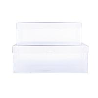 China Wholesale Spot Goods Fold Plastic Transparent Eco-friendly Shoe Packaging Box for sale