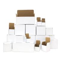 China Wholesale of Various Sizes of Spot White Boxes Paperboard Corrugated Carton Box for Multi-Purpose Packaging for sale