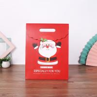 China Wholesale Spot Christmas Eve Exquisite Printed Gift Packaging Paper Bags for sale