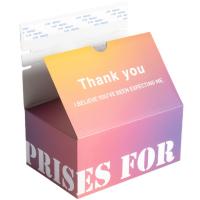China 4C Paperboard Corrugated Cardboard Shipping Box with Zipper Strip Lamination Surface Finish for sale