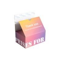 China 4C Paperboard Corrugated Cardboard Shipping Box with Zipper Strip Lamination Surface Finish for sale