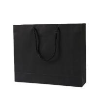 China Custom Printed Black Specialty Paper Bags Latest Style for Customized Packaging for sale