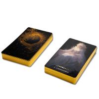 China Custom Card Game Printing with Glossy/Matte Lamination and Tarot Card Rolling Gold Border for sale