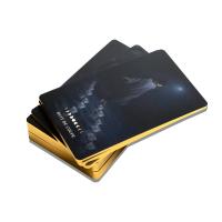 China Custom Card Game Printing with Glossy/Matte Lamination and Tarot Card Rolling Gold Border for sale