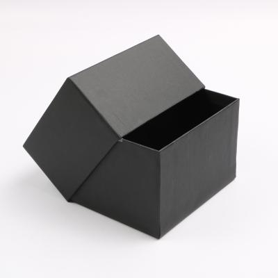 China Custom Black Rigid Paper Packaging Box for Jewelry Electronic Cosmetics Gift Production Time 10-15 Days for Personalized Boxes for sale