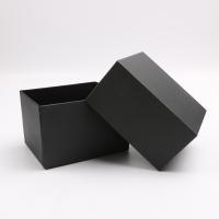 China Custom Black Rigid Paper Packaging Box for Jewelry Electronic Cosmetics Gift Production Time 10-15 Days for Personalized Boxes for sale