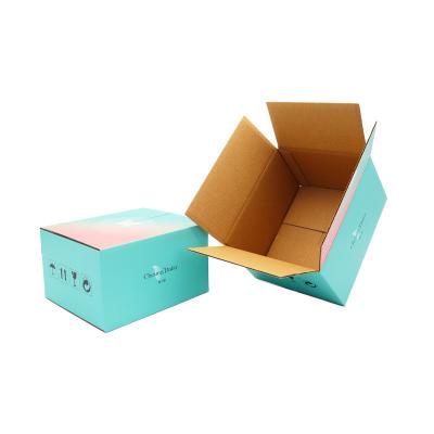 China Corrugated Cardboard Shipping Cartons with Color Printing Matt Lamination and Custom Size Accepted for sale
