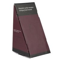 China Customizable Printing Triangle Corrugated Cardboard Shipping Box for Electronic Product Phone Holder for sale