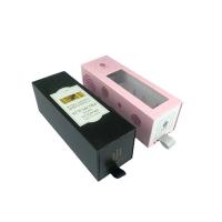 China Convenient Shipping Method Window Cosmetic Packaging Drawer Box with Customizable Design ﻿ for sale